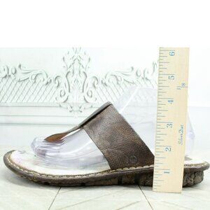 Born | Shoes | Born Maja Brown Leather Slip On Steel Shank Casual Flat ...